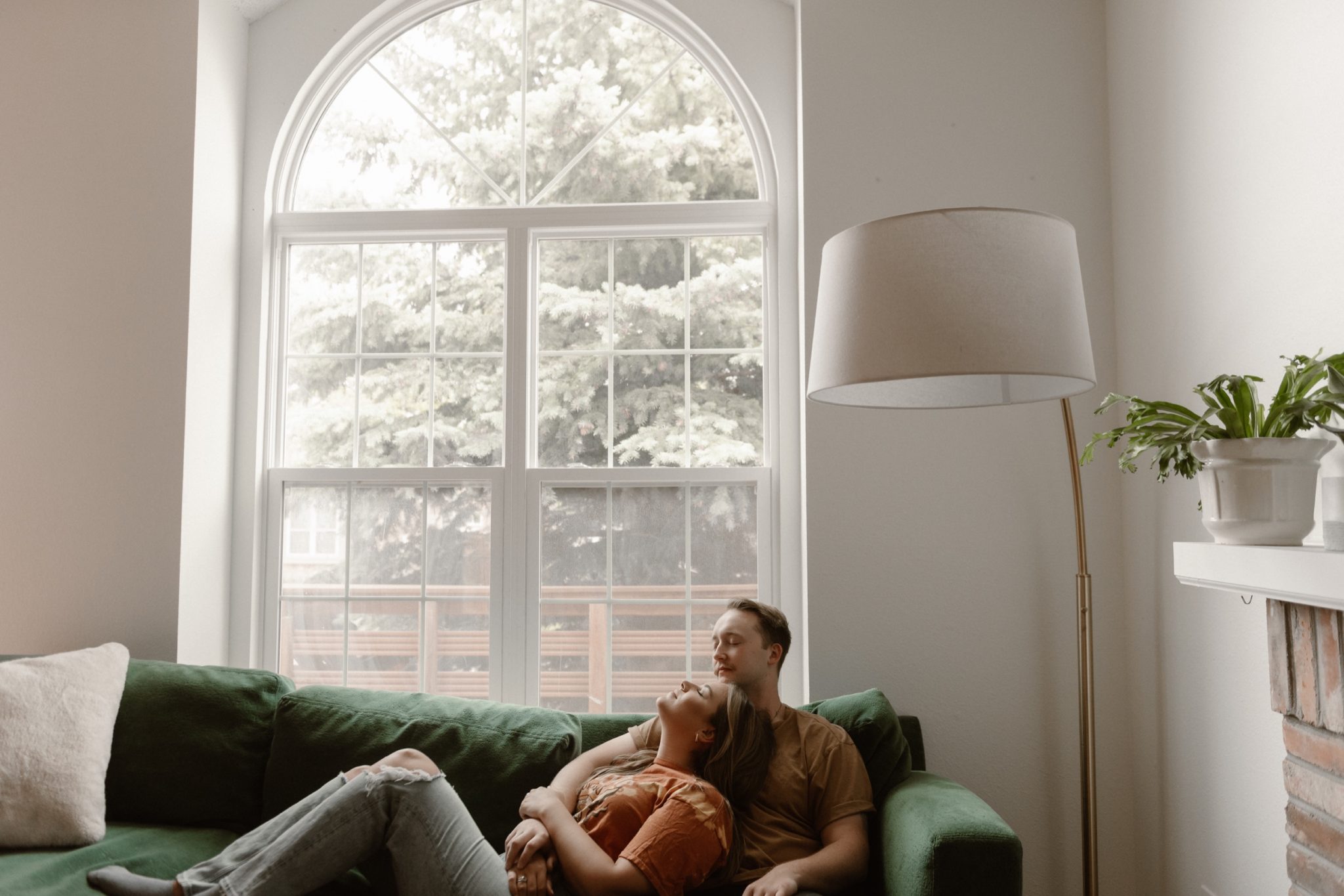 Intimate In-Home Couples Session | Castle Rock Couples Session | Molly & Jonah | Ashley Joyce ...