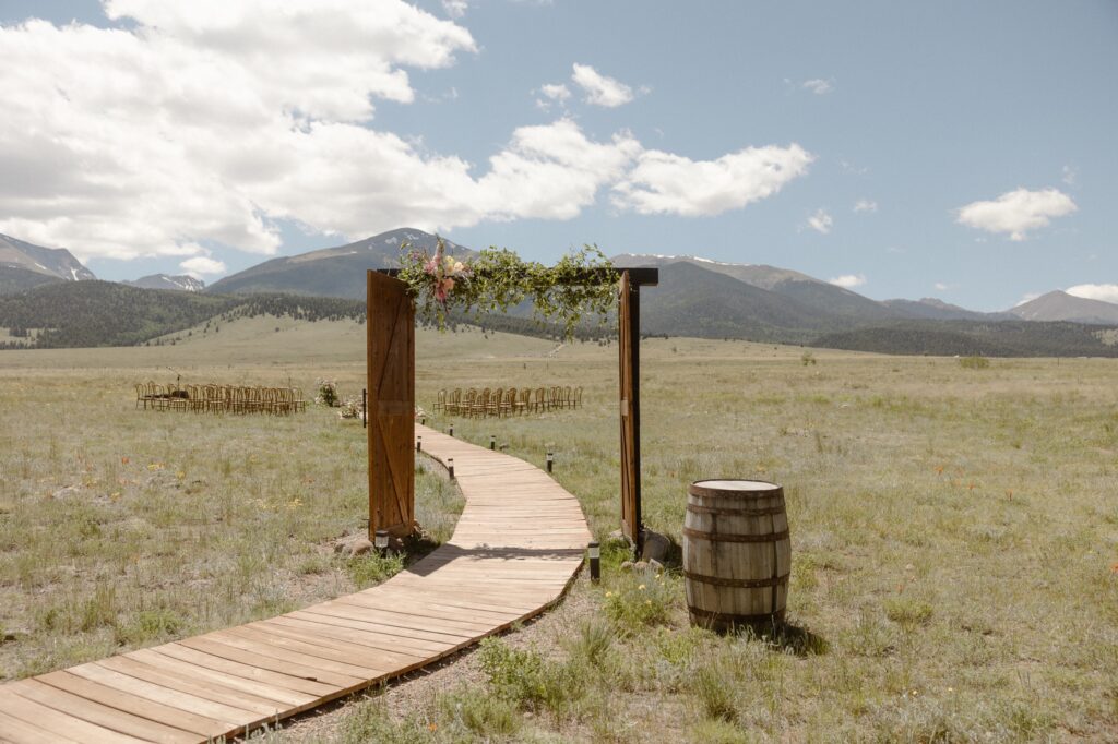 A Romantic Three Peaks Ranch Wedding by Ashley Joyce