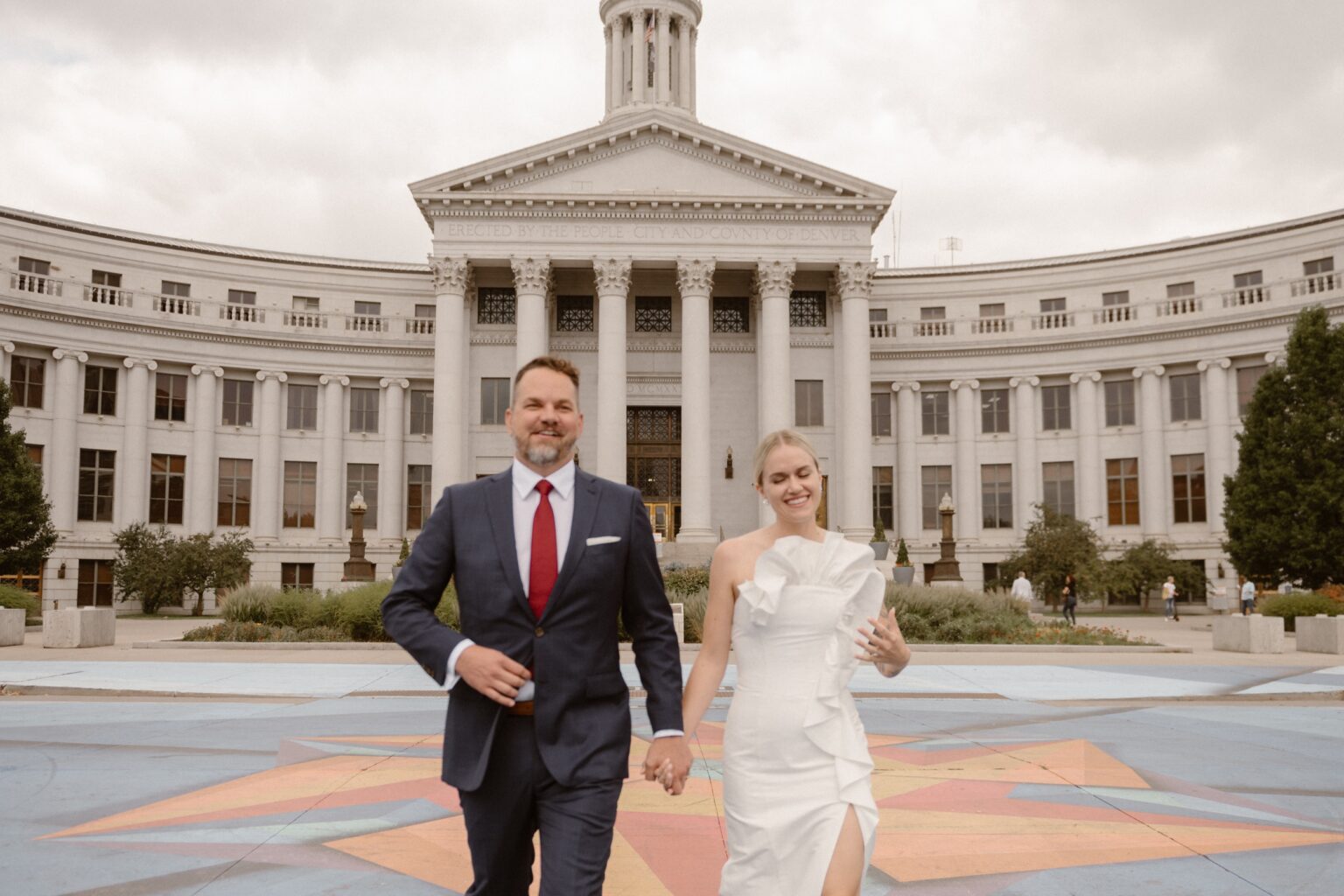 An Intimate Denver Courthouse Elopement for Carly & Brian