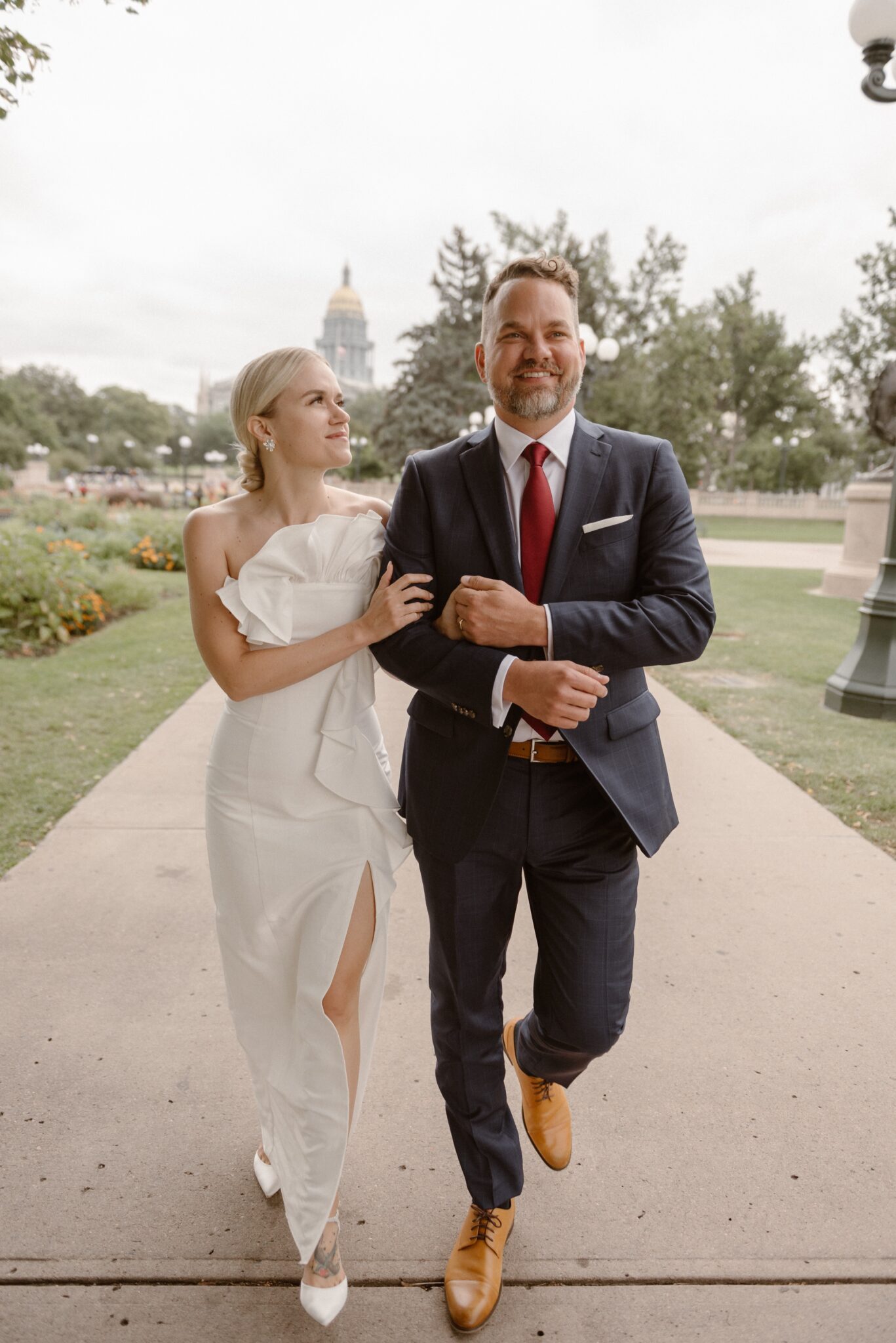 An Intimate Denver Courthouse Elopement for Carly & Brian